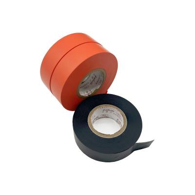 China Automotive PVC Electrical Insulation Tape Flame Retardant Orange Black Yellow color for sale