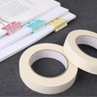 China White Color No Residue Masking Tape 50 Yards Length 1 Inch Width for sale
