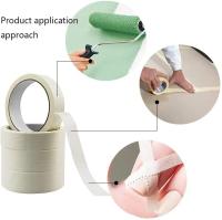 China 50 Yards Custom Masking Tape , No Residue Painters Tape 0.125mm Thickness for sale