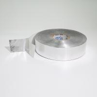 China Acrylic Heat Resistant Self Adhesive Aluminium Foil Tape 25M Length Silver Color for sale