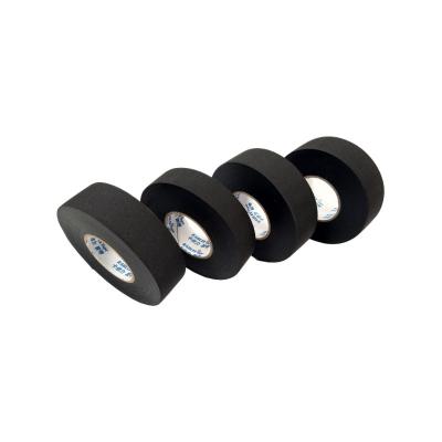 China Black Automotive Wiring Harness Cloth Tape Chemical Resistant RoHS Certified for sale