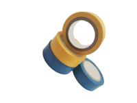 China Flame Retardant Insulation Wire Tape Black White Orange Color for sale