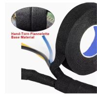 China Class D Abrasion High Temperatures Automotive Wire Harness Cloth Tape for sale