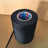 China Customized Black Flame Retardant Polyester Cloth Tape Abrasion Resistance Car Engine Wire Harness Strapping for sale
