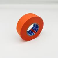 China Automotive Wire Harness Cloth Tape Adhesive PET Material Orange Color for sale