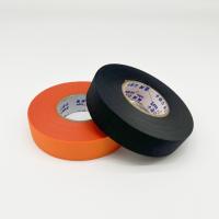 China 0.25mm Kablee T01 Auto Wire Harness Cloth Tape Abrasion Resistant Black Orange Color for sale