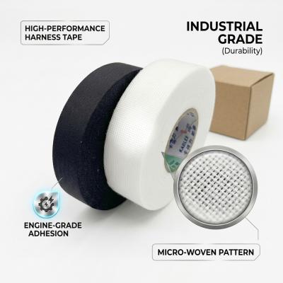 China Kablee Factory Direct 0.25mm Abrasion Resistant Automotive Wire Harness Tape Wholesale Custom for sale