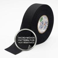 China Kablee Cloth Automotive Wire Harness Wrapping Tape Abrasion Resistant Protective Fabric Black for sale