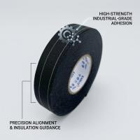 China 50mm x 25m Soft Fleece Wiring Harness Tape Noise Damping Strong Adhesion KBL-T02 for sale