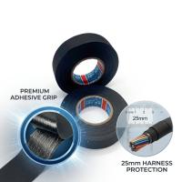 China Automotive Cloth Wire Harness Tape Low VOC Low Odor 25mm x 25m High Adhesion for sale