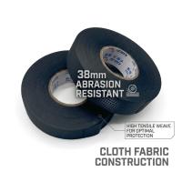 China Automotive Cloth Wire Harness Tape Low VOC Low Odor 38mm x 25m Abrasion Resistant for sale