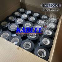 China In Stock Black Insulation PVC Tape 0.1mm 105C Heat Resistant Automotive Wire Harness for sale