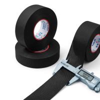 China Engine Bay Cloth Wire Harness Tape 38mm x 25m High Temperature Resistant Automotive Loom Wrap for sale