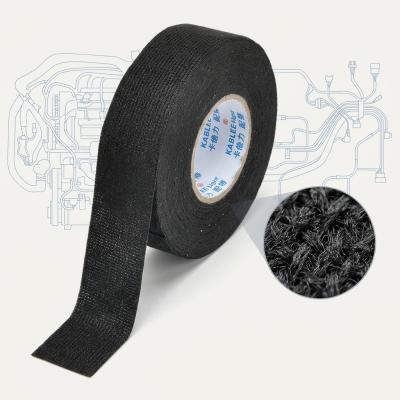 China 0.3mm Heavy Fleece Automotive Wire Harness Tape High Temperature Noise Damping Abrasion Resistant for sale