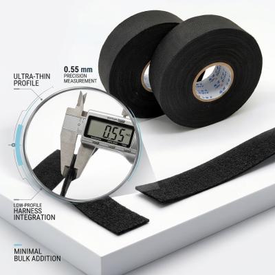 China 1.0mm Fleece Automotive Wire Harness Tape Noise Damping Abrasion Resistance 25m Roll for sale