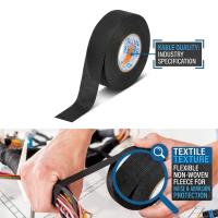 China 0.45mm Wide Fleece Automotive Wire Harness Tape 38mm Noise Damping Abrasion Resistance 25m Roll for sale