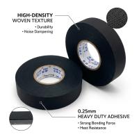 China Kablee Cloth Tape 0.25mm High Tack 38mm Automotive Wire Harness Bundling Abrasion Resistance for sale