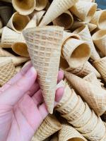 China Snack Food Factory Rolled Sugar Cone Baking Machine for sale