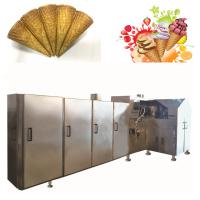 China Snack Food Factory Automatic Rolled Sugar Cone Making Machine for sale