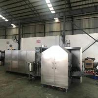 China Snack Food Factory Automatic Rolled Sugar Cone Making Machine for sale