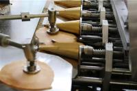 China Stainless Steel Automatic Ice Cream Cone Baking Machine for sale