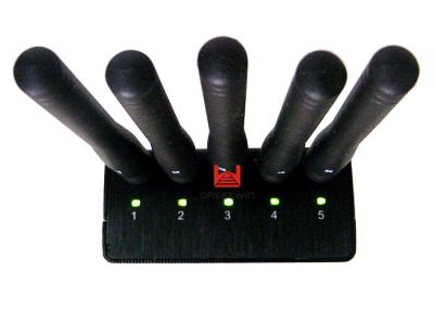 China WIFI Bluetooth Portable Signal Jammer Cell Phone Scrambler with Car charger for sale