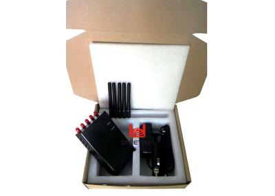 China Cell Phone Signal Inhibitor , Portable Cell Phone Jammer Lojack 173MHz for sale