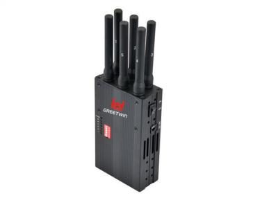China LTE 700MHz LTE2300MHz LTE2600MHz 6 Band Portable 3G 4G Cell Phone Signal Jammer for sale