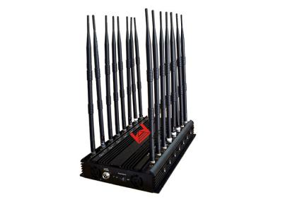 China 5.8G UAV Drone Frequency Jammer , Drone Jamming Devices 16 Antennas for sale