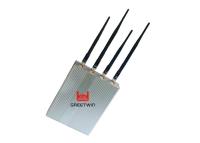 China GSM Cell Phone Disruptor Jammer , Mobile Cell Phone Jammer Device 4G for sale
