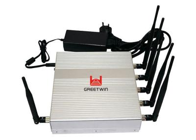 China Wireless Cell Phone Frequency Jammer / Cell Signal Blocker Jammer WIFI GPS for sale