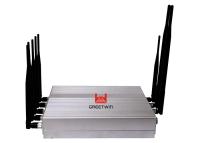 China 18 Watt Blocker Cell Phone Signal Jammer 4G Signal Shielder 8 Channels for sale