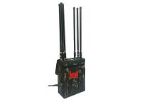 China Manpack Jammer Lojack  Drone Frequency Blocker High Power 120W 800 MHz - 2700 MHz for sale