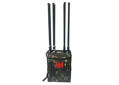 China RCIEDs Manpack Jammer Radio Frequency Jamming Devices With 90W Six Band for sale