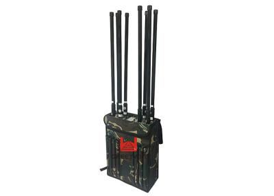China Tactical RCIED Manpack High Frequency Jammer 360 Degree Protection Area for sale