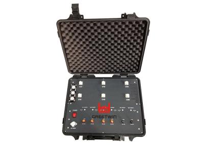 China Portable Bomb 600W  Manpack Jammer Radio Frequency Luggage Case for sale