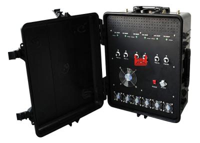 China Briefcase Portable Manpack Jammer Mobile Frequency Bomb Jammer Big Power 600 Watt for sale