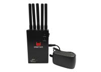 China High Power 2.5 W Handheld Cell Phone Jammer 3G / 4G / Wifi Shielding for sale