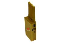 China Portable WiFi Signal Jammer Cell Phone Blockers For Cars GPS Tracking for sale