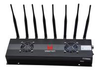 China Desk Top 173 MHz Lojack Signal Jammer 3G 4G WiFi Bluetooth Remote Control for sale