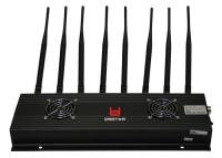 China 8 Band GPS Signal Jammer , Radio GPS Blocker Signal Jammer Satellite Phone for sale