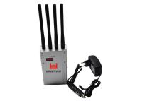 China 8 Frequency Band Handheld Jammer Mobile Phone Signal Blocker 30m Range for sale