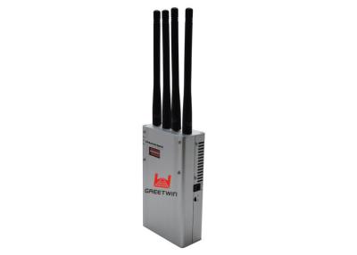 China Handheld Digital Signal Jammer Block GPS Glonass 4G With 2.5dBi Omni Antennas for sale