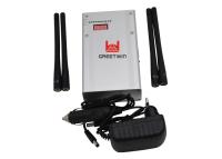 China 4 Antennas Jam 8 Band Portable Signal Jammer , phone signal scrambler For Personal Privacy for sale