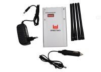 China Handheld mobile phone signal blocker 4 Antennas 4G LTE800 LTE2600MHz for sale