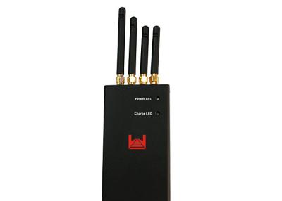 China Four Omni Antennas Portable GPS Signal Jammer , 3G Anti - tracking gps blocker for cars for sale