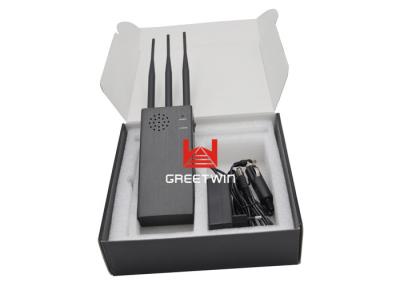 China 10W Car Remote Control Signal Jammer With 3 Antennas Blocking 100m for sale