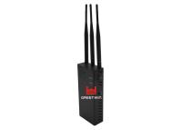 China 10W Car Remote Control Signal Jammer With 3 Antennas Blocking 100m for sale
