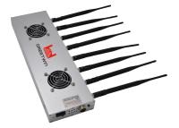 China Wi-Fi 2G 3G 4G Cell Phone Signal Jammer 8 Antennas For Car / Bus for sale