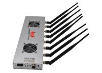 China 8 Antennas LTE800 GSM900 3G2100 Cell Phone Signal Jamming Device For Conference Rooms for sale